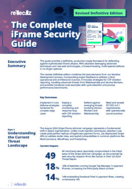The Complete iFrame Security Guide – Reflectiz